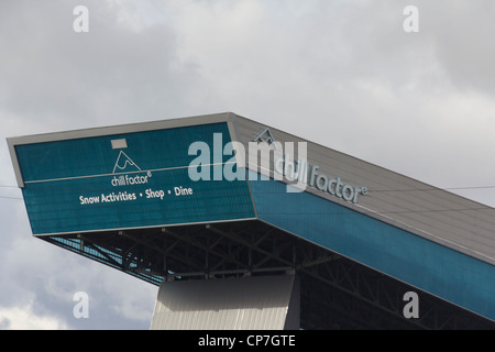 Chill Factor indoor ski centre in Manchester Stock Photo - Alamy