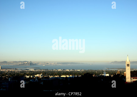 SATHER TOWER BERKELEY GOLDEN GATE BRIDGE BERKELEY UNIVERSITY OF ...