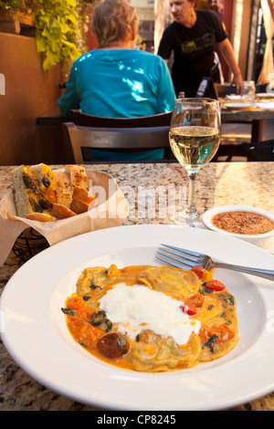 Chicken Ravioli, Cafe Fiore, Ventura, California, United States of ...