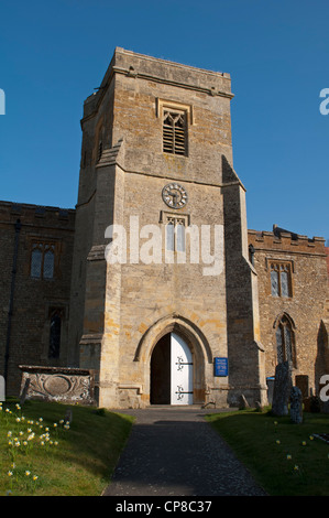 St. Thomas Beckett Church, Sutton-under-Brailes, Warwickshire, England ...