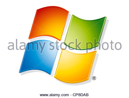 Windows logo icon flag emblem Stock Photo: 78036118 - Alamy