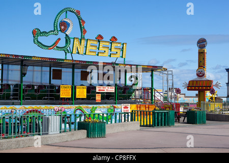 Nessi funfair ride at Rhyl, north Wales, now demolished Stock Photo - Alamy