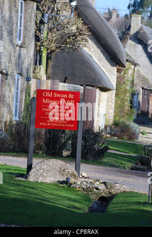 The Old Swan and Minster Mill inn, Minster Lovell, near Witney ...