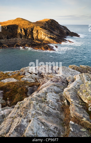 Coastal scenery at Portvasgo, a small bay near Melness, Tongue ...