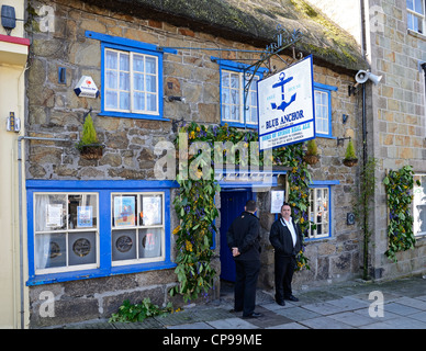 The Famous Blue Anchor pub at Helston in Cornwall, UK Stock Photo - Alamy