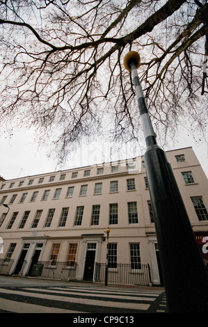 Zebra crossing lamp post Stock Photo - Alamy