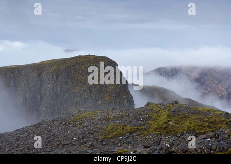 Looking north from the top of Fuar Tholl Stock Photo - Alamy
