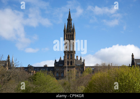 University of Glasgow Main Building - Scotland Stock Photo - Alamy