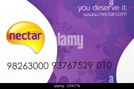Nectar loyalty card Stock Photo - Alamy