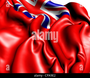 British Red Ensign. Close Up Stock Photo - Alamy