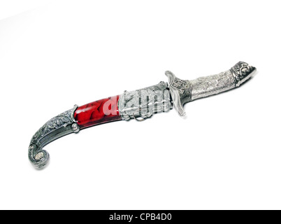 Traditional Arab dagger isolated on white background Stock Photo - Alamy