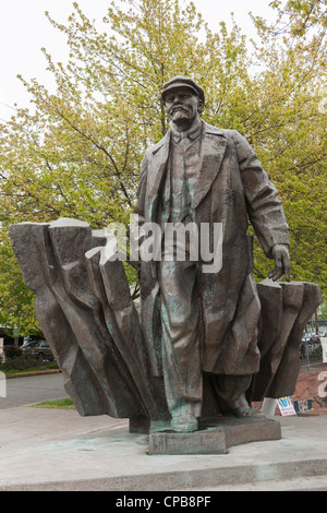 Lenin Statue, Fremont, Seattle, WA Stock Photo - Alamy
