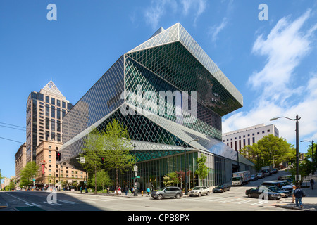 Seattle Central Library Stock Photo - Alamy