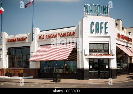 The famous Nardini Ice cream parlour in the art deco cafe and ...