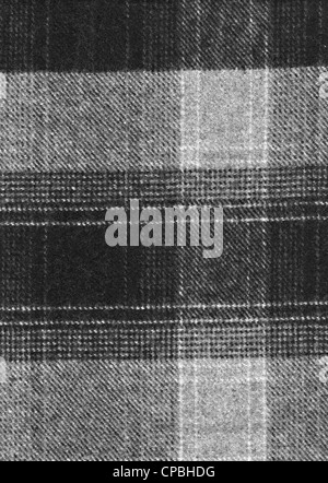 Cheviot tweed fabric background texture on brown color Stock Photo - Alamy