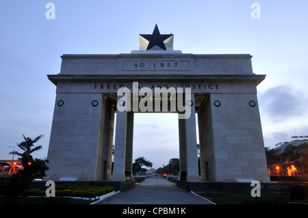 Independence Arch, freedom and justice, Accra, Ghana Stock Photo - Alamy