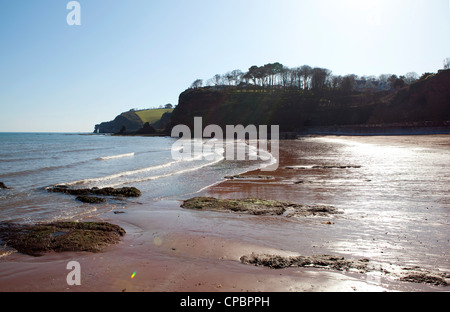 coryton cove beach dawlish devon england uk Stock Photo - Alamy