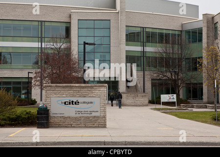 La Cite Collegiale is pictured in Ottawa Stock Photo - Alamy