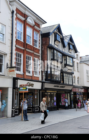 Exeter High Street Devon UK Stock Photo - Alamy