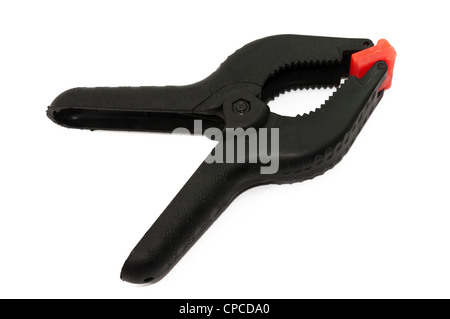 Joiner Clamp isolated on a white background Stock Photo - Alamy