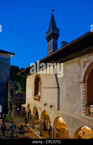 Switzerland, Canton Ticino, Locarno, Visconteo castle museum Stock ...