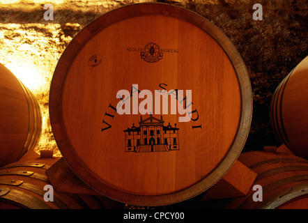 Villa Sandi. Wine Cellar. Crocetta del Montello, Treviso, Veneto, Italy ...