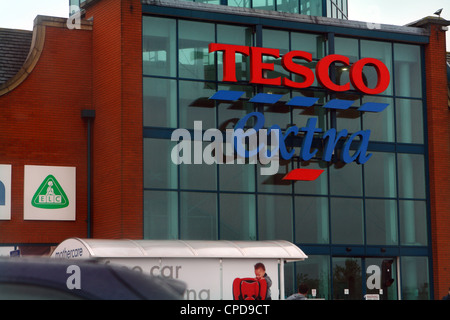International/European supermarket store front Stock Photo - Alamy