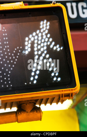 Different traffic signs. pedestrian crossing or zebra crossing Stock ...