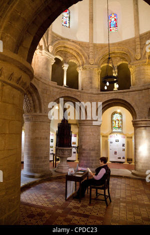 Inside The Round Church, Cambridge, England Stock Photo - Alamy