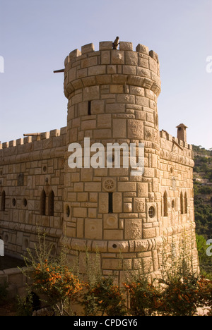 Moussa Castle near Deir al-Qamar, Chouf Mountains, Lebanon Stock Photo ...