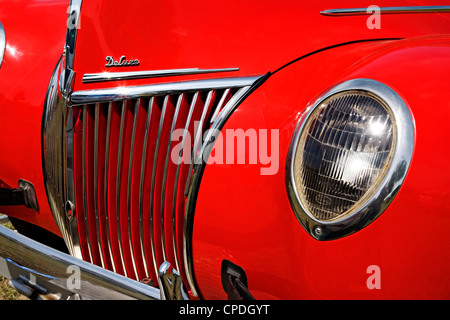 Clunes Australia / A 1939 model Ford Deluxe coupe,on display at the ...
