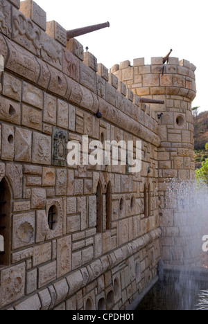 Moussa Castle near Deir al-Qamar, Chouf Mountains, Lebanon Stock Photo ...