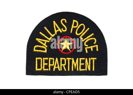 Dallas Police Department patch Stock Photo - Alamy