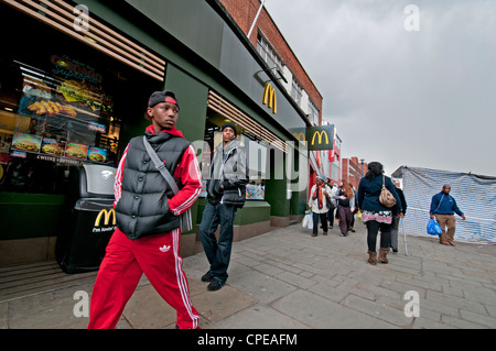 Lewisham High Street, London, UK, Summer 2024, showing the newly ...