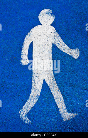 "No" sign on blue painted timber panel Stock Photo - Alamy