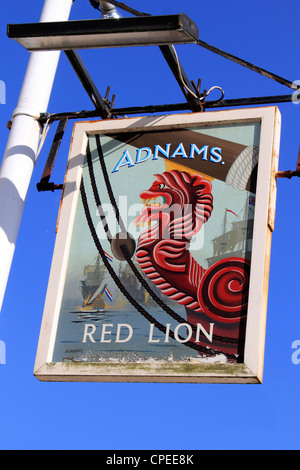 The Red Lion pub at Southwold , Suffolk , England , Great Britain , Uk ...