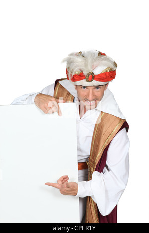 Man dressed in genie costume Stock Photo - Alamy
