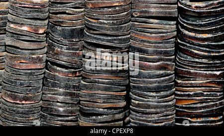 semi precious stone necklace, white pearl necklace Stock Photo - Alamy