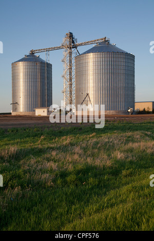 Storage bins, Winner, South Dakota Stock Photo - Alamy