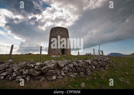Foel Fawr or Foel Felin Wynt Windmill Mynytho on the Lleyn Peninsula ...