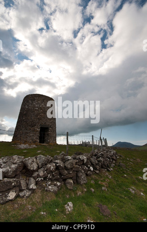 Foel Fawr or Foel Felin Wynt Windmill Mynytho on the Lleyn Peninsula ...