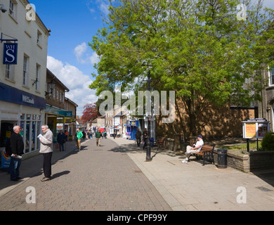 Cromer town centre shops Norfolk England UK GB EU Europe Stock Photo ...
