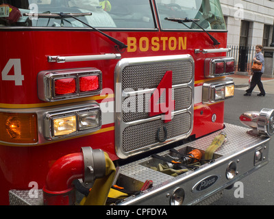 fire truck in Boston Massachusetts Stock Photo - Alamy