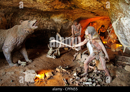 Prehistorical and medieval troglodit village of La Roque Saint ...