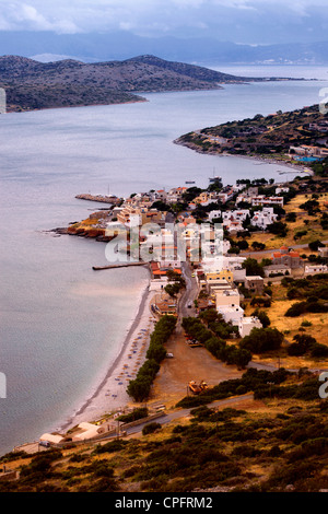 Beach at Plaka village at Crete island of Greece Stock Photo - Alamy