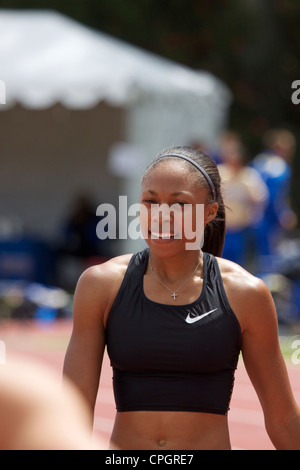 Track and field runner Allyson Felix arrives at the ESPY Awards on ...