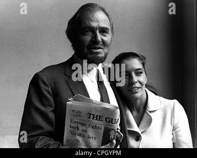 James Mason and wife Clarissa Kaye 1982 Photo By Adam Scull/PHOTOlink ...