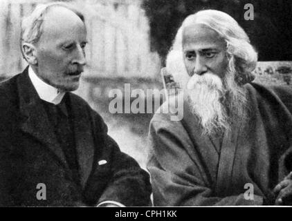 Rabindranath Tagore (1861-1941), Indian writer Stock Photo - Alamy