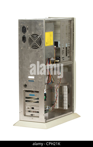 Computer Case isolated on white background. Computer Case isolated ...