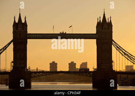 Sunrise at the Tower Bridge London Stock Photo - Alamy